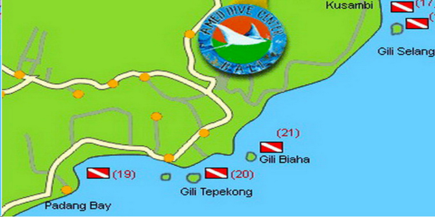 Sites de Plongée Candidasa & Nusa Penida - Amed Dive Center Bali - Amed ...